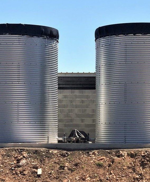 Water tanks for a plant nursery, Portugal - NPI - Nederlandse Plastic ...